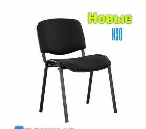Офисный Стул Easy Chair UA Rio Изо, черный, кожзам