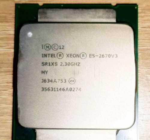 Процессор Intel Xeon 2670v3 2011v3