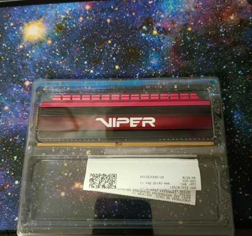 Оперативная память ddr4 8gb 3200 viper