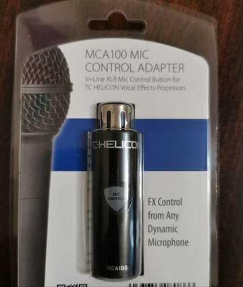 TC Helicon MCA 100 Микрофон Управление эффектами