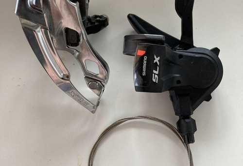 Переключатель передний Shimano c манеткой SLX