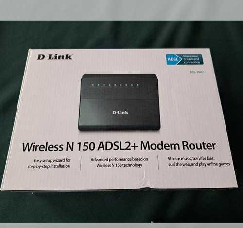 Роутер D-link DSL-2640U