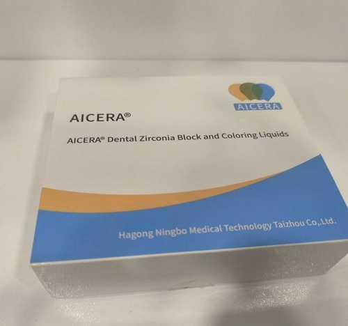 Aicera 3D-PRO-A2 Dental Zirconia Block and Colorin