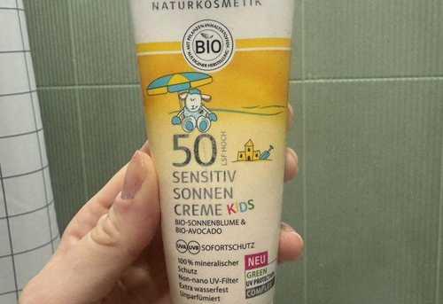 Солнцезащитный крем spf 50 детский