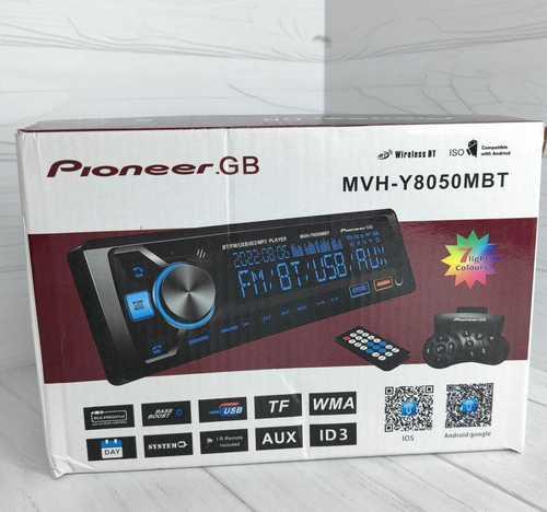 Магнитола pioneer 1 din Bluetooth