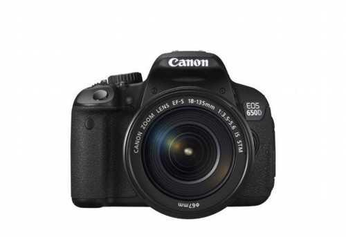 Canon EOS 650D Kit 18-135 IS STM+Батарейный блок