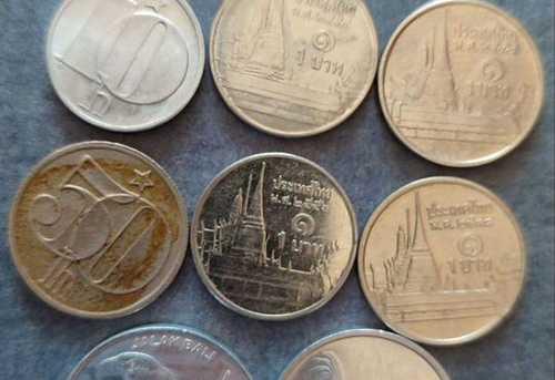 Набор монет, разных стран -16набор