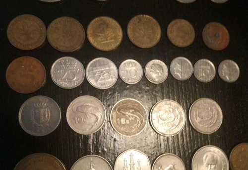 Комплект монет Германии и разных стран (30 шт.)