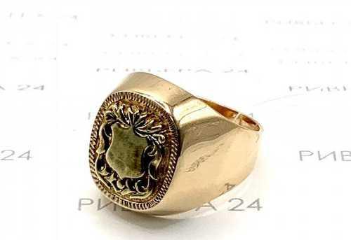 Золотое кольцо печатка 583 пробы 11.93 грамм
