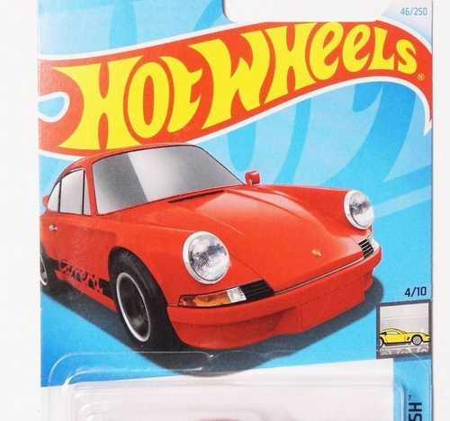 Hot wheels Porsche 911 carrera RS 2.7 красная