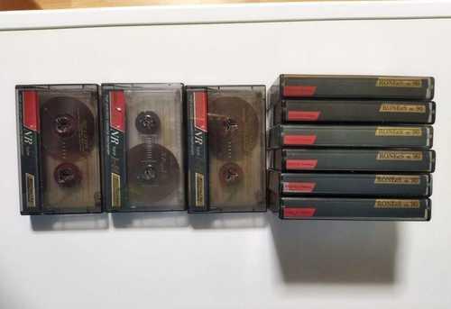 Аудиокассеты Ronees I-90, пленка пр-ва Германии