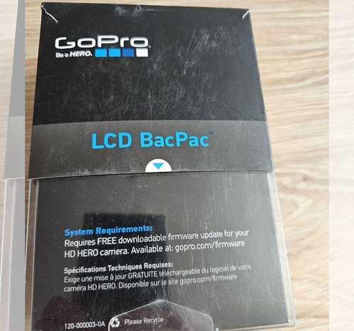 Набор крышек для gopro lcd bacpac