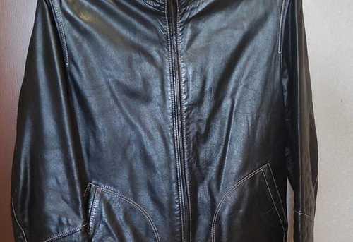 Кожаная куртка мужская разм.48-50