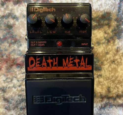 Гитарная педаль digitech death metal