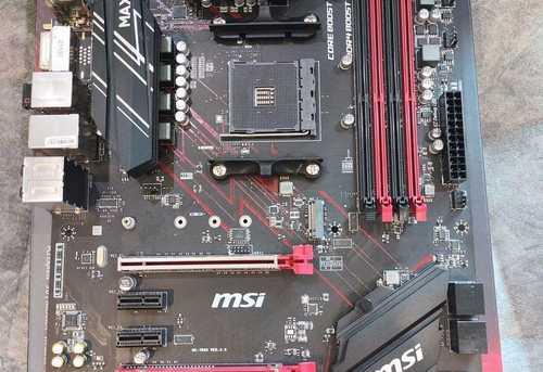 Материнская плата msi b450 gaming plus max