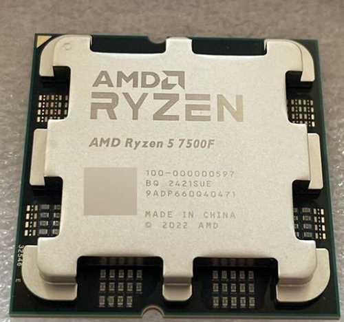 Процессор AMD ryzen 5 7500f