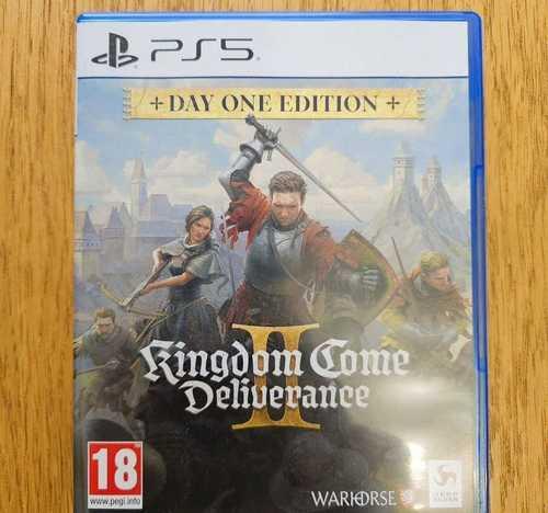 Kingdom come deliverance 2 ps5 диск