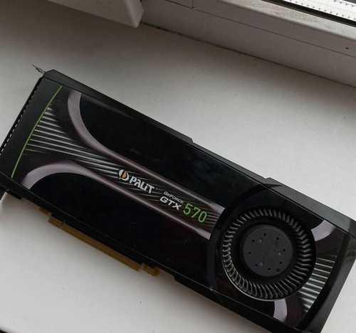 Видеокарта gtx 570