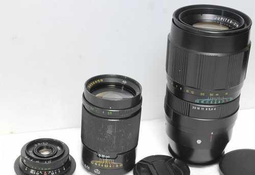 Объективы на Nikon 4/200mm.3,5/135 Юпитер 21,37 и