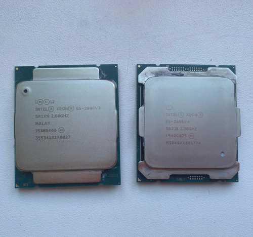 Процессора Xeon 2696v4 / Xeon 2690v3