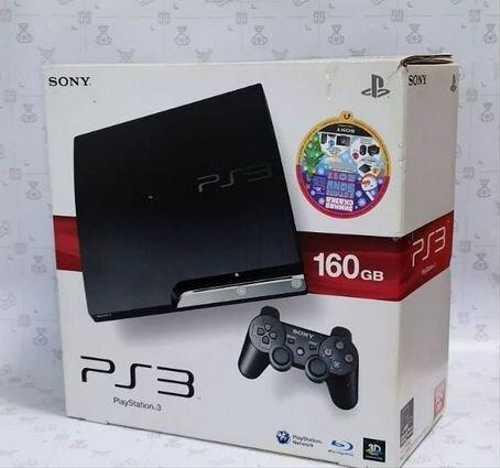 Sony PlayStation 3 Slim 160 Gb cech 2508 В коробке