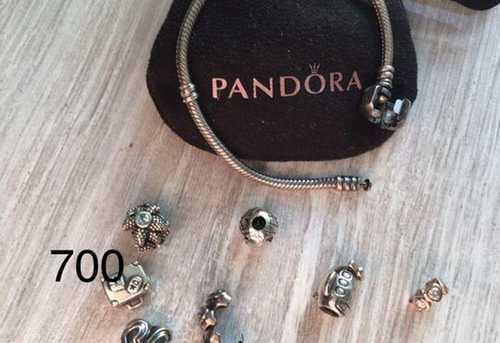 Браслет pandora оригинал серебро 925