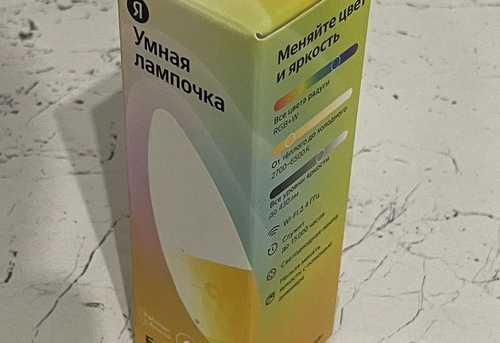 Умная лампочка яндекс е14 yandex