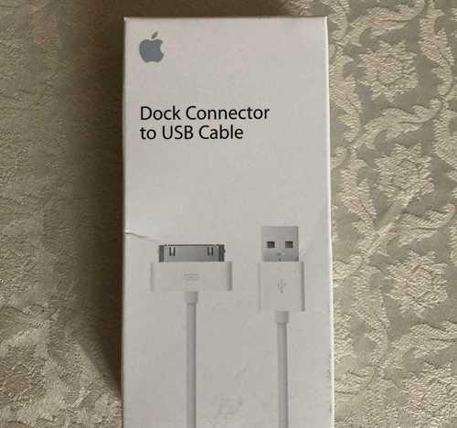 Кабель Apple Dock Connector to USB Cable