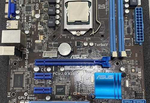 Материнская плата Asus с процессором