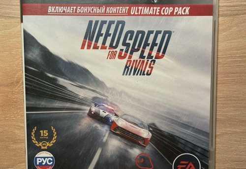 Диск Need for speed rivals ps3