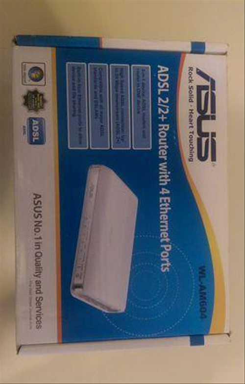 Роутер adsl asus WL-AM604