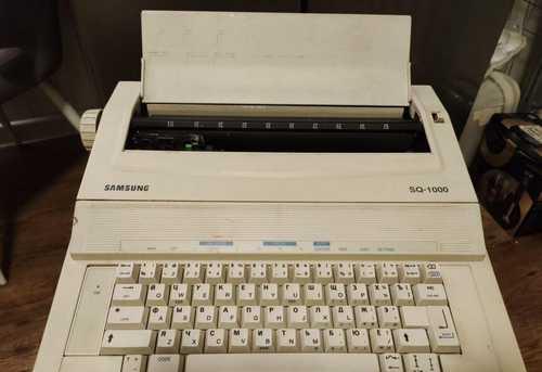 Пишущая машинка samsung sq-1000