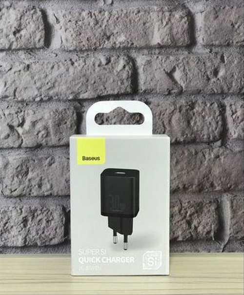 Сетевой адаптер Baseus Super Si Home Charger 30W