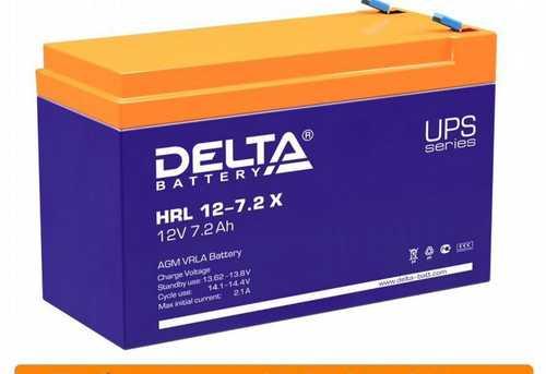 Аккумулятор Delta HRL 12-7.2 X новый
