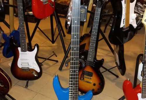 Sqoe Sq-ib-4 blue бас гитара