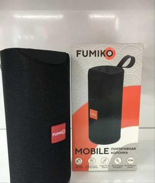 Портативная колонка fumiko mobile черная