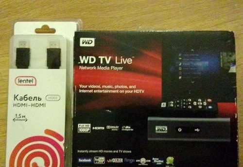 Медиаплеер WD TV live