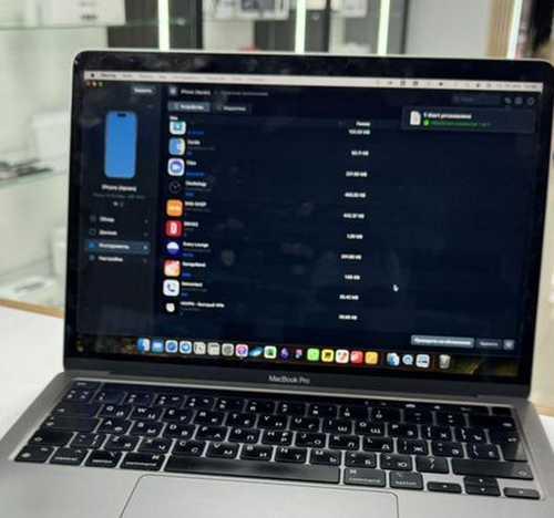 Apple macbook pro 13 м1 256, озу 16 гб