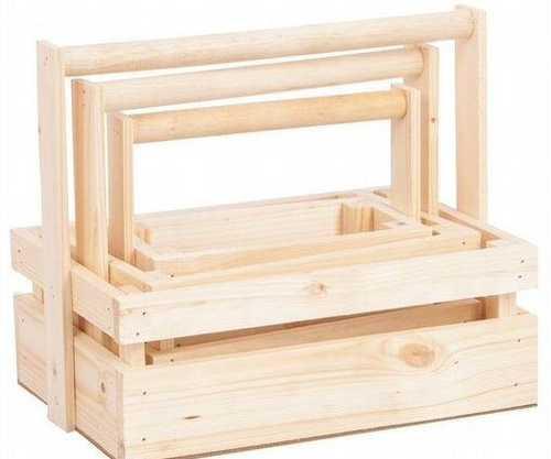 Ящик подарочный деревянный