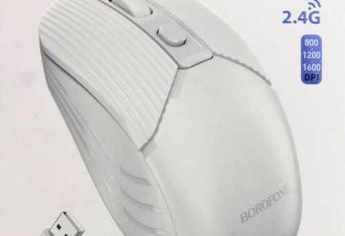 Мышь беспроводная borofone BG5 Business USB, белая