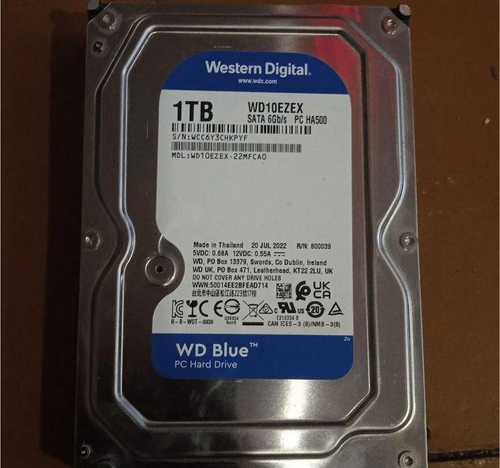 Western Digital WD Blue 1 тб WD10ezex