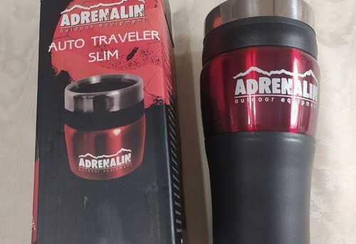 Термокружка Adrenalin Auto Traveler Slim