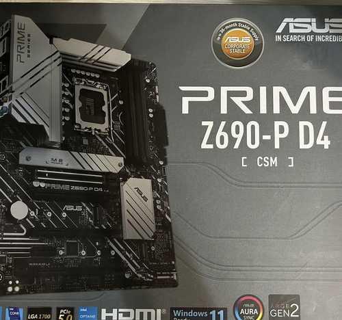 Материнская плата Asus prime z690-p d4