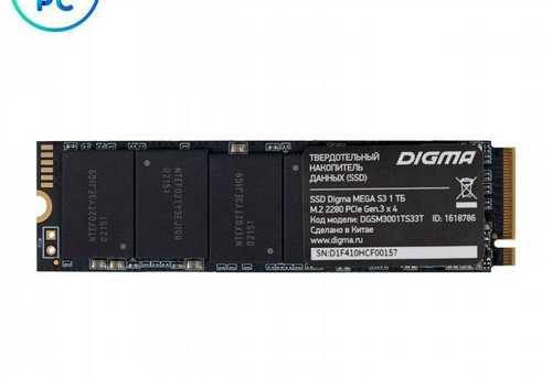 Накопитель SSD M.2 1TB Digma Mega S3 dgsm3001TS33T
