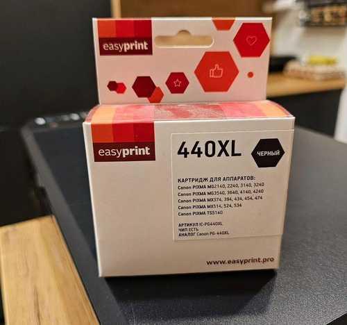 Картридж easyprint 440 XL черный