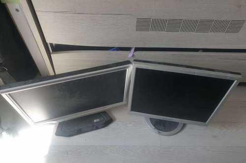 2 Монитора Acer x191w и Samsung SyncMaster 710N