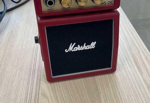 Комбоусилитель marshall MS-2R (red)