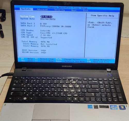 Ноутбук Samsung np300e5a