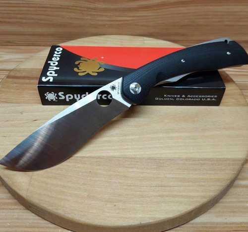 Нож складной spyderco subvert чёрный