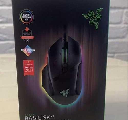 Игровая мышь razer basilisk v3 новая